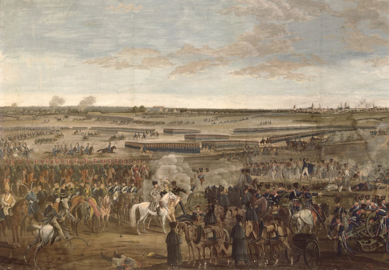 The Battle of Leipzig (detail), 18th October 1813
