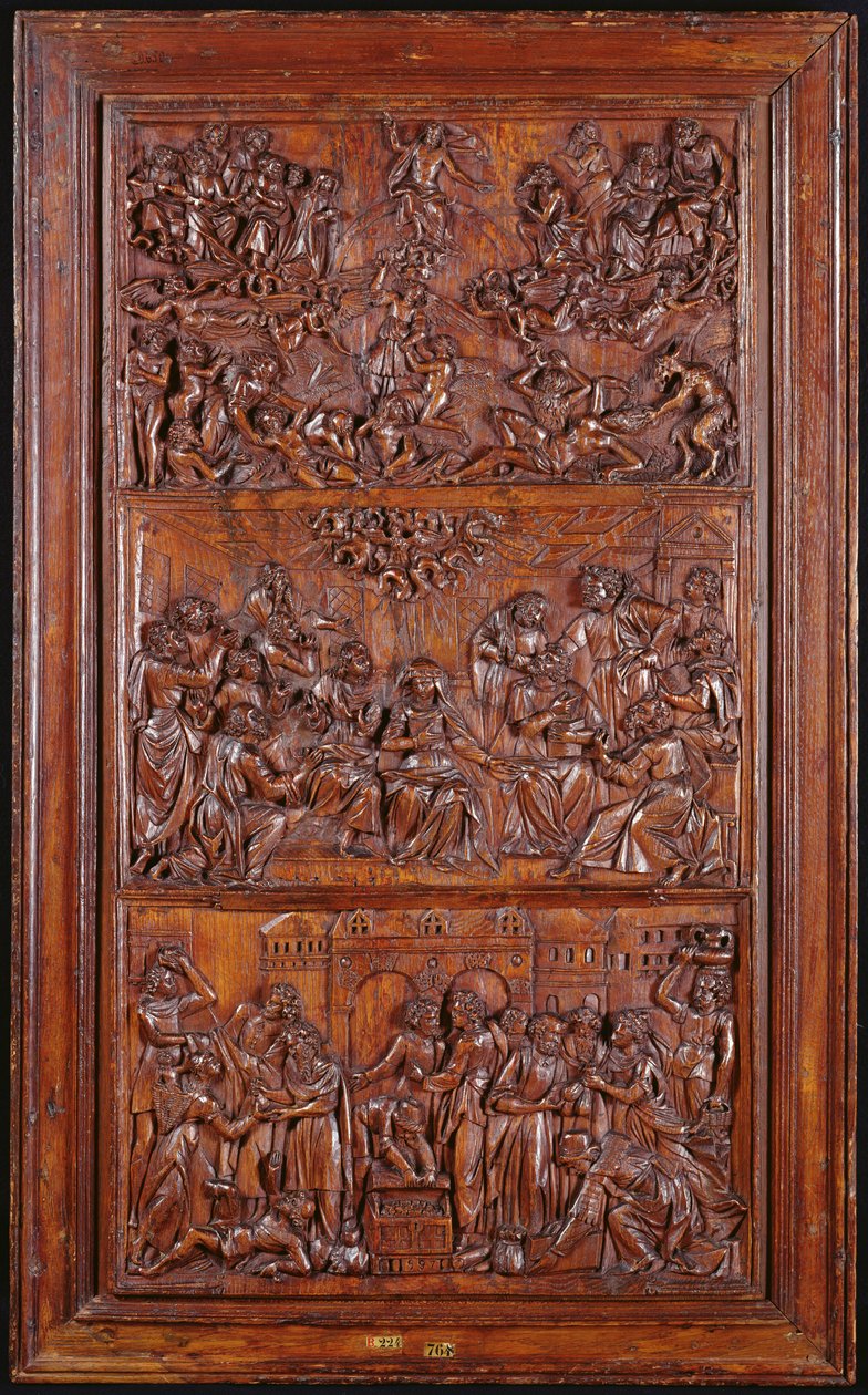 The Credo, Panel III: The Last Judgement, Pentecost and the Communion ...