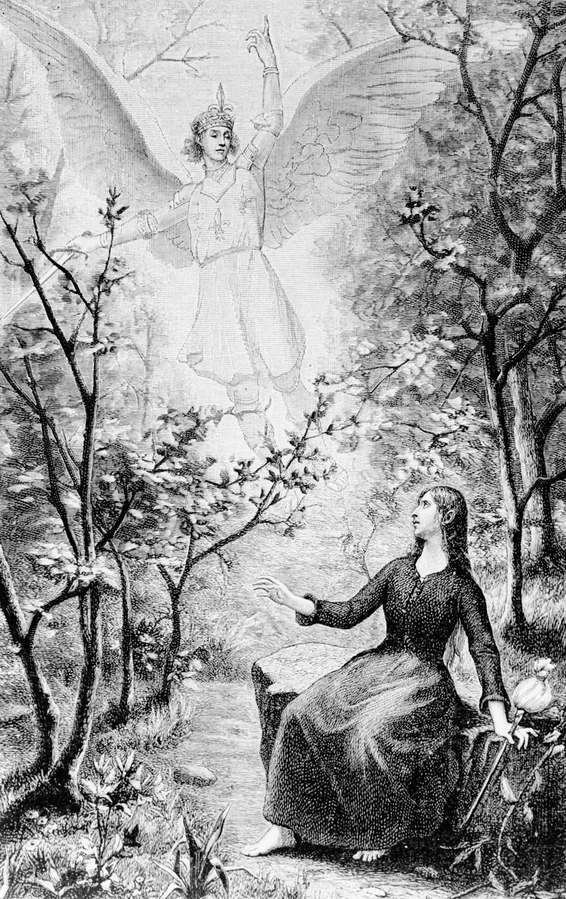 The Heavenly Calling of Joan of Arc by French School