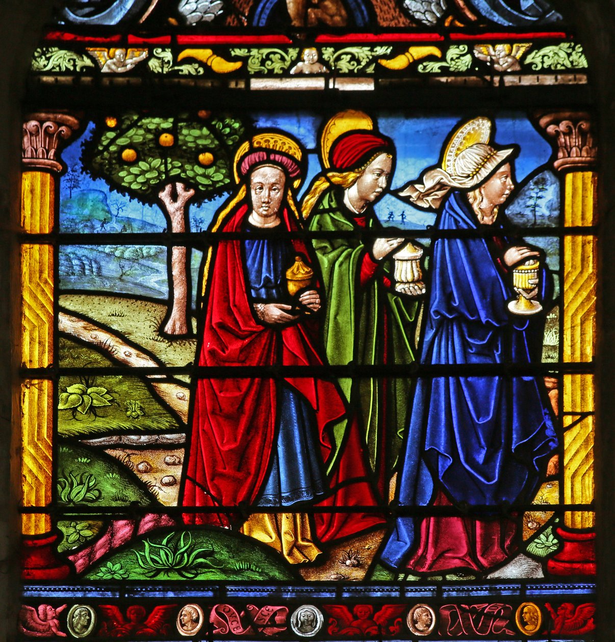 The Holy Women at Christ's Tomb by French School
