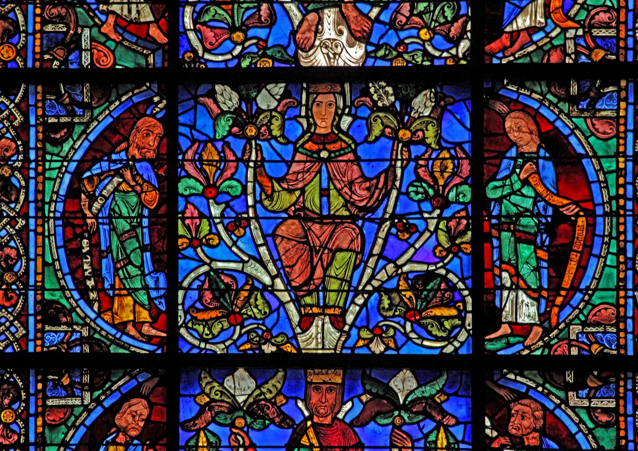 The Tree of Jesse: A Prophet, the Virgin Mary, Daniel