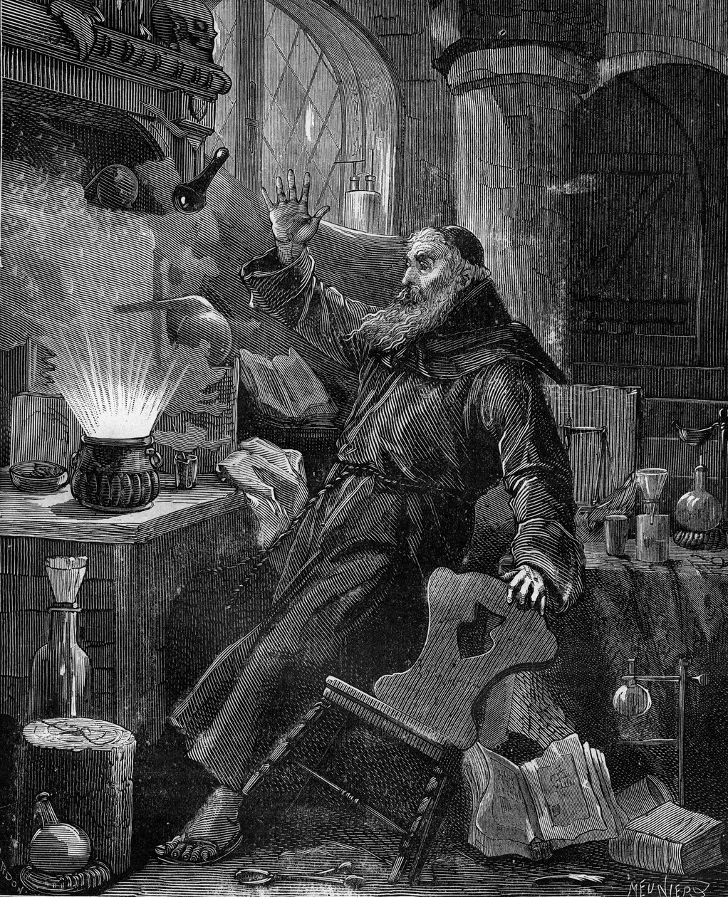 The Invention of Powder by Berthold Schwarz in the 14th Century