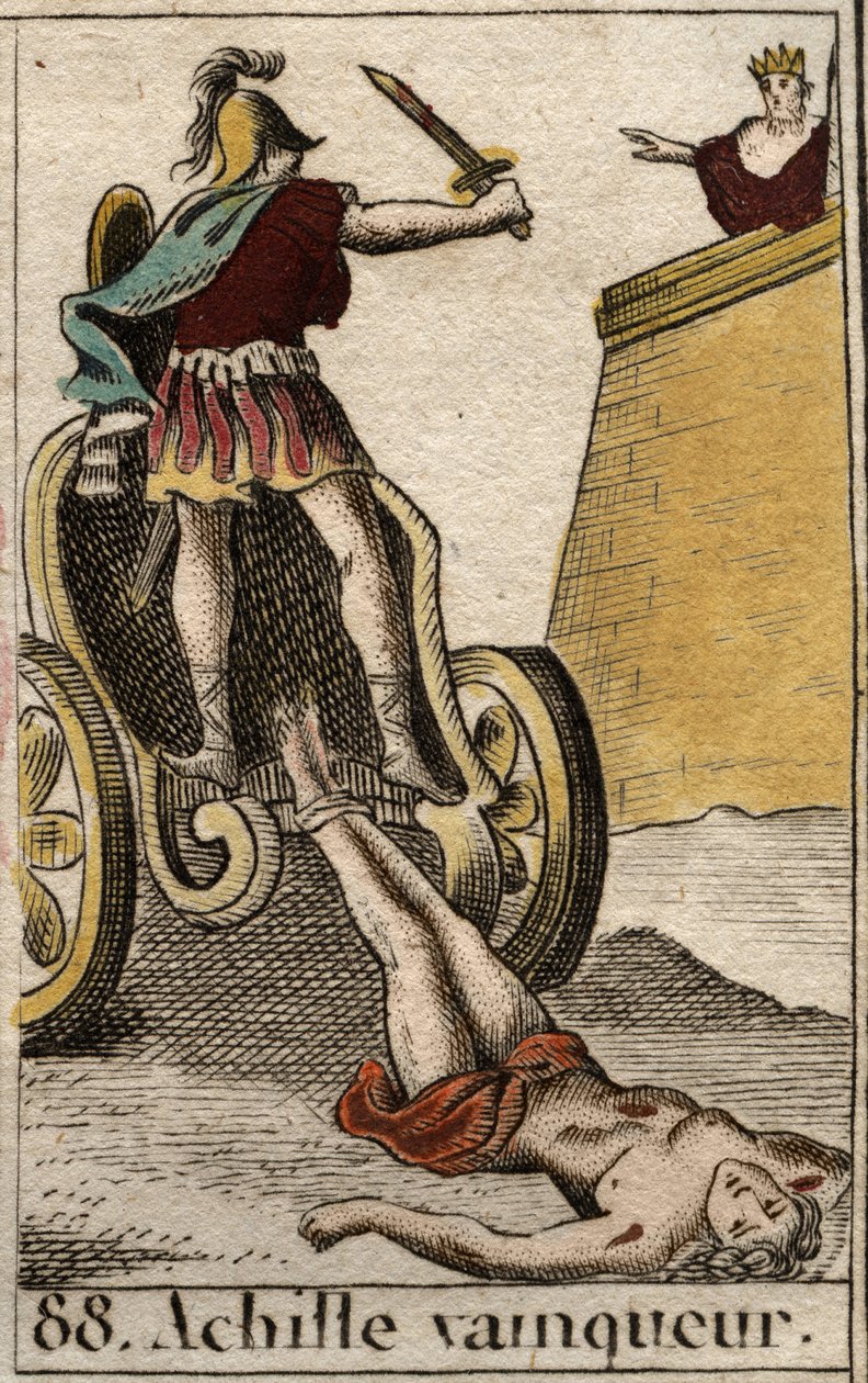 Achilles Dragging Hectors Body