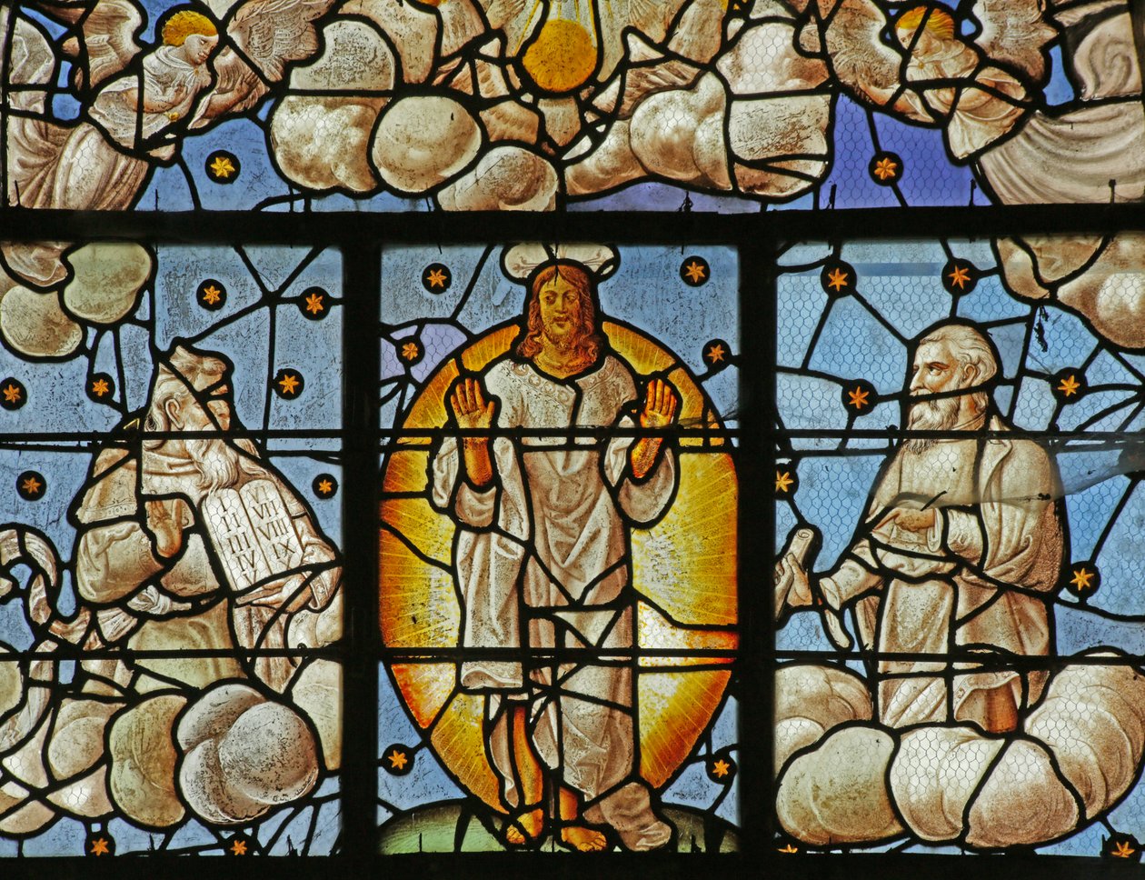 Moses and Elijah at the Transfiguration by French School