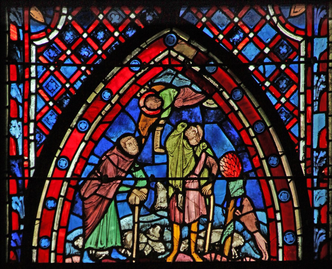 The Annunciation to the Shepherds by French School
