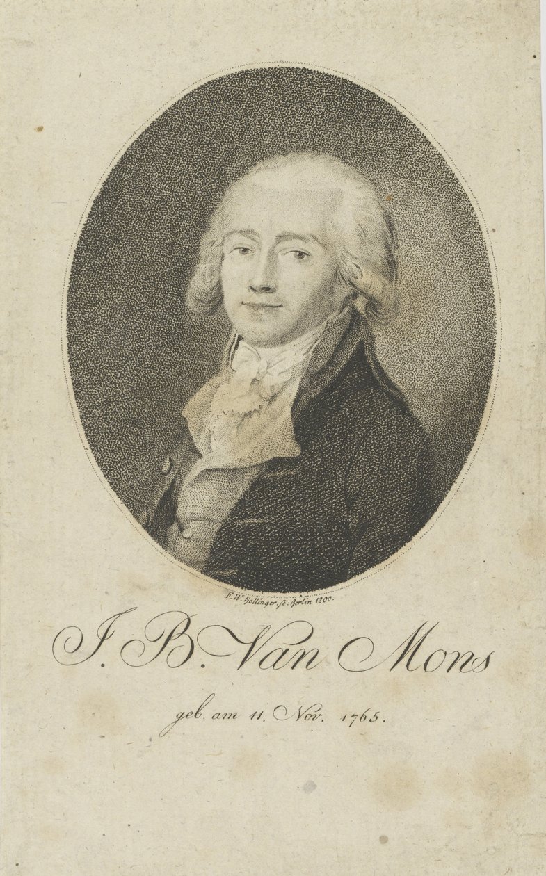 Portrait of Jean-Baptiste Van Mons