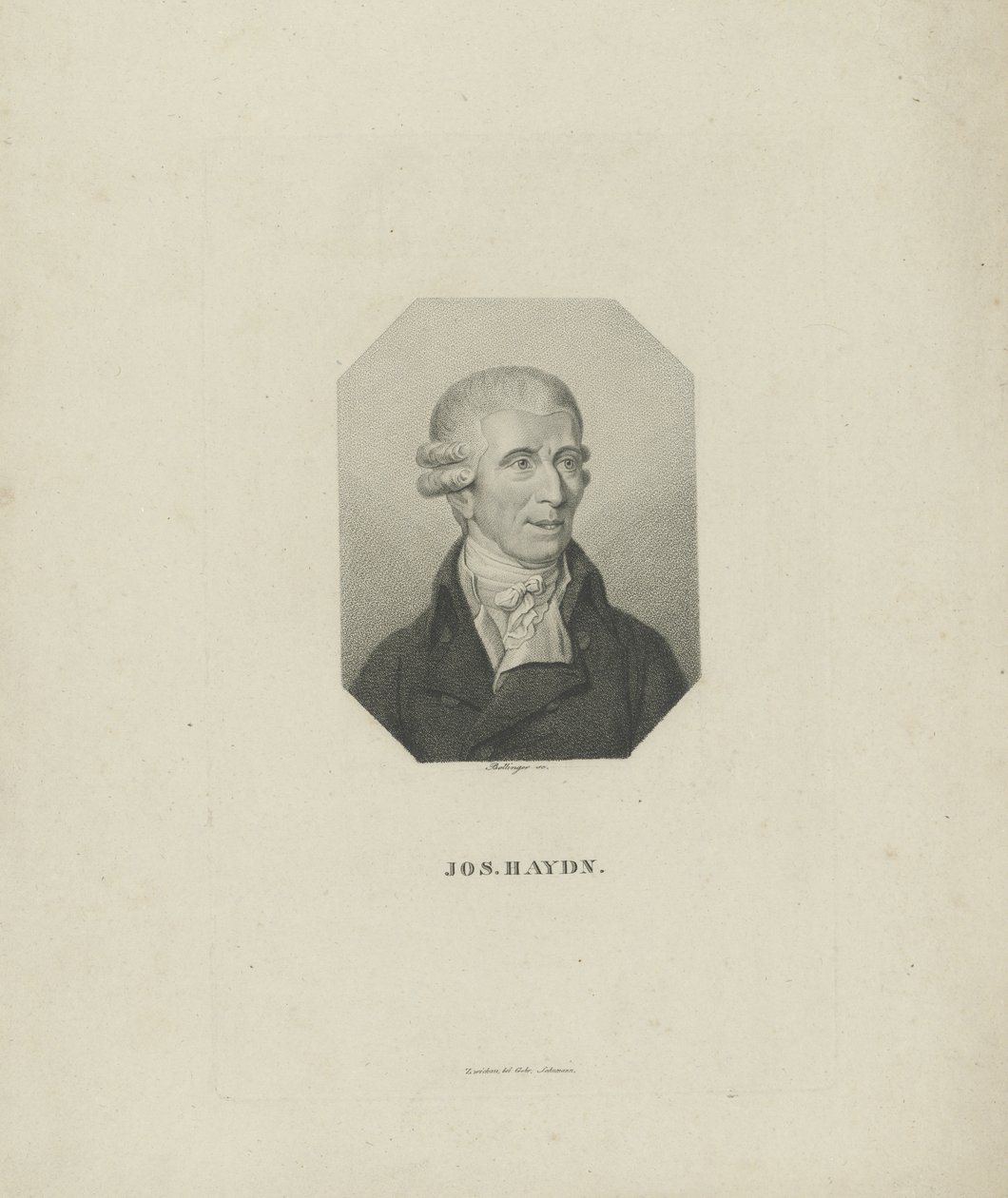 Portrait of the Composer Joseph Haydn