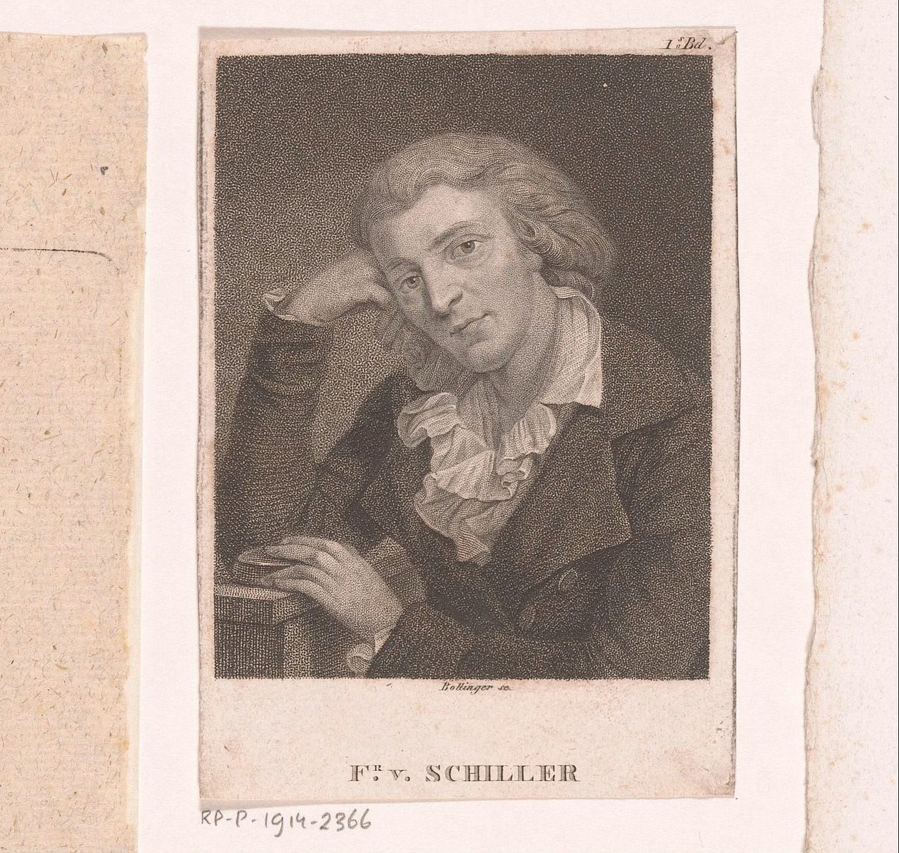 Portrait of Friedrich von Schiller