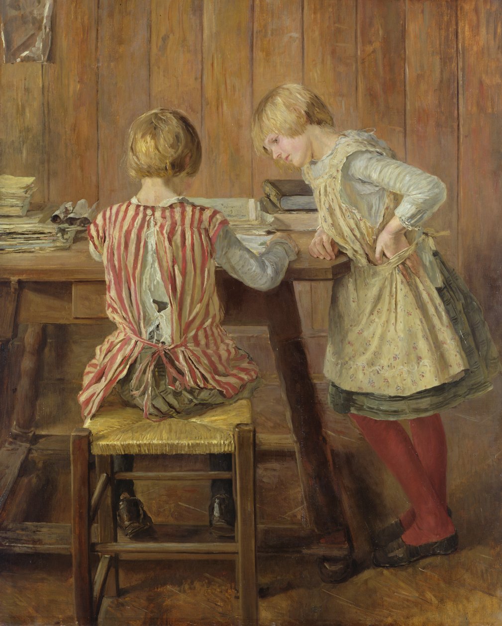 The Picture-Book, 1889 by Fritz von Uhde: Fine art print