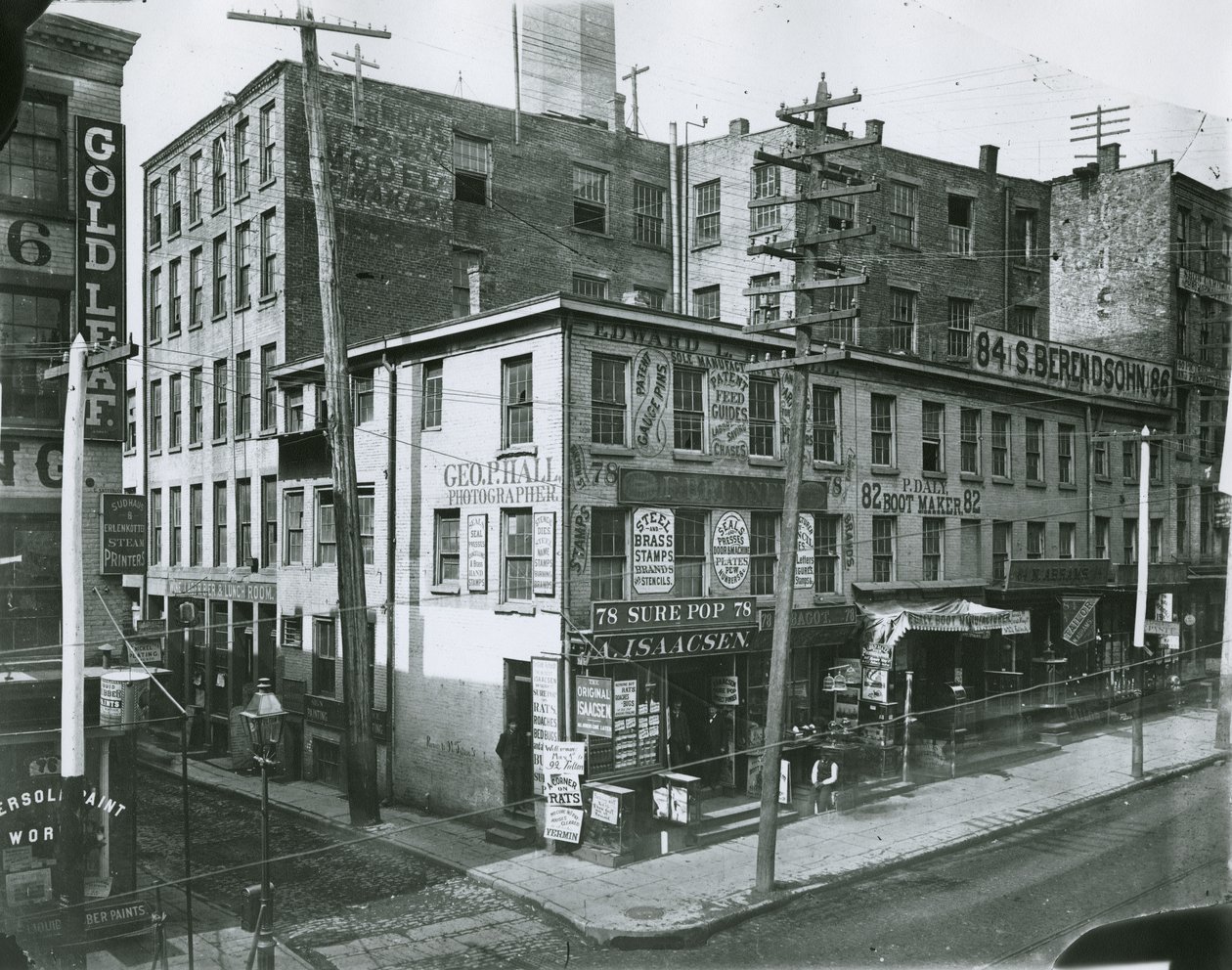 78 to 86 Fulton Street, New York City by G.P. Hall und Sohn