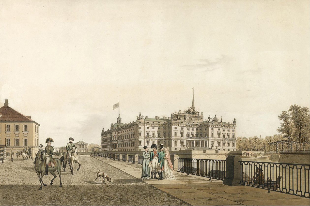 View of the Mikhailovsky Palace