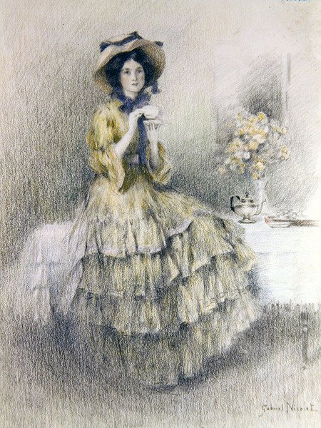 Afternoon Tea by Gabriel Nicolet: Buy fine art print