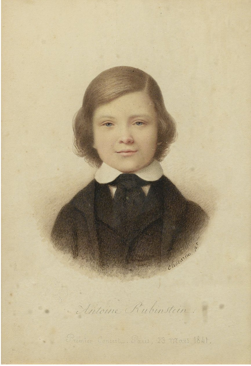 Anton Rubinstein at the Age of 12 Years, 1841