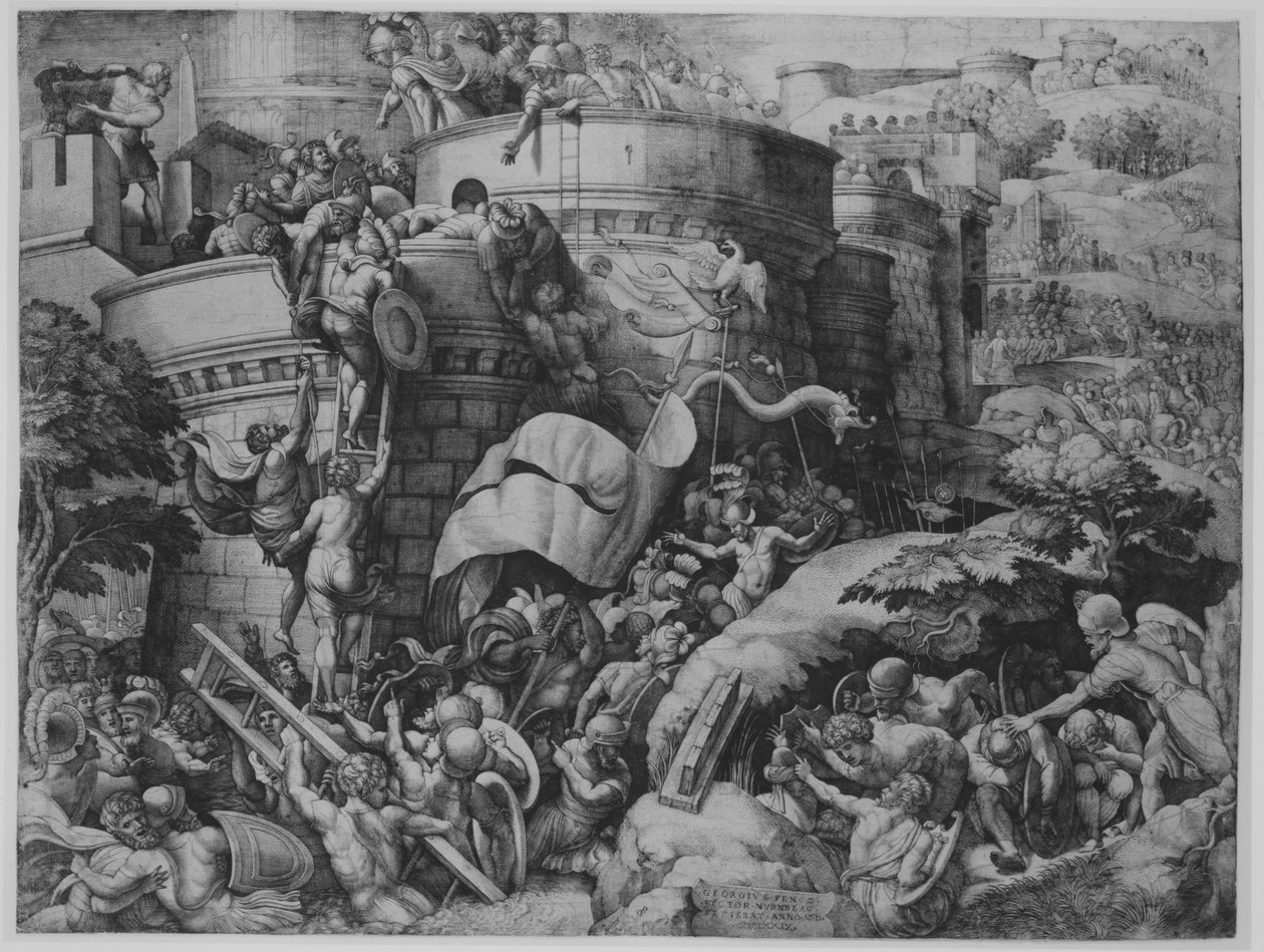 The Capture of Carthagena by Scipio and His Troops, 1539