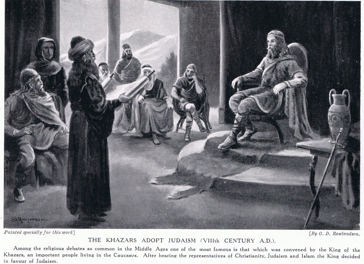 The Khazars adopt Judaism VIII century AD