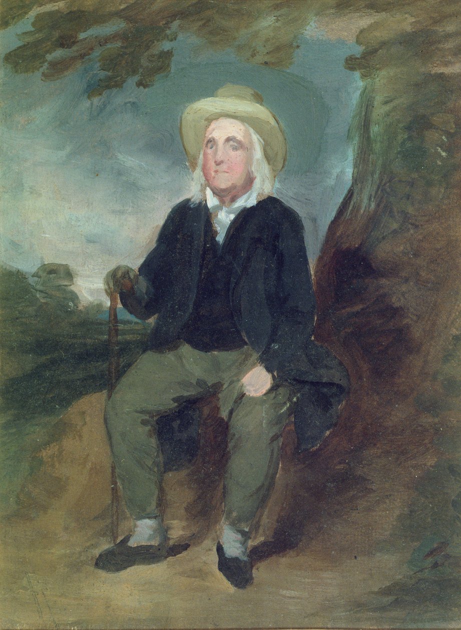 Jeremy Bentham in an Imaginary Landscape, 1835