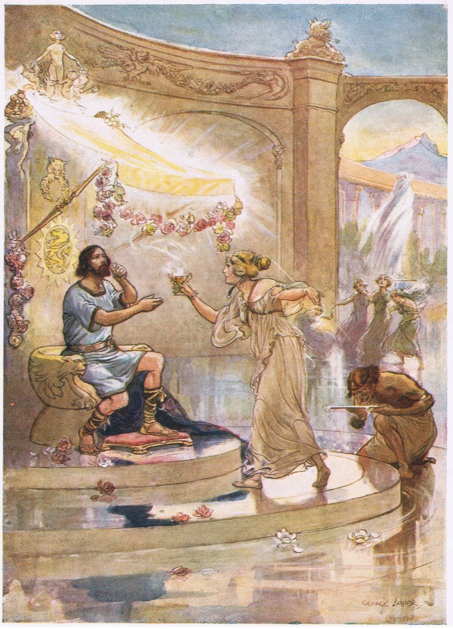 Circe's Palace: Drink my noble guest said Circe, smiling as she ...