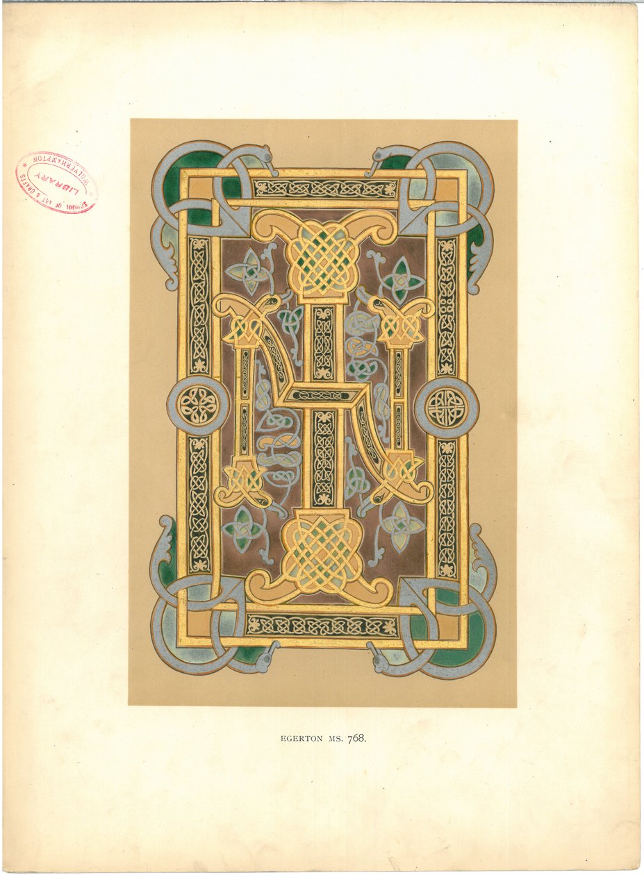 Plate from 'Illuminated Manuscripts in the British Museum: Miniatures ...
