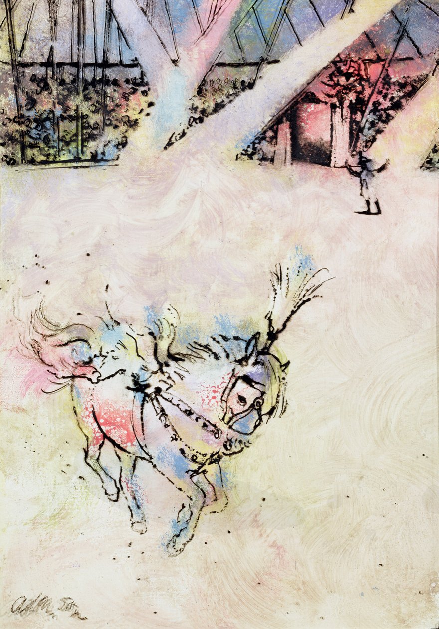 Circus Horse by George Adamson: Buy fine art print