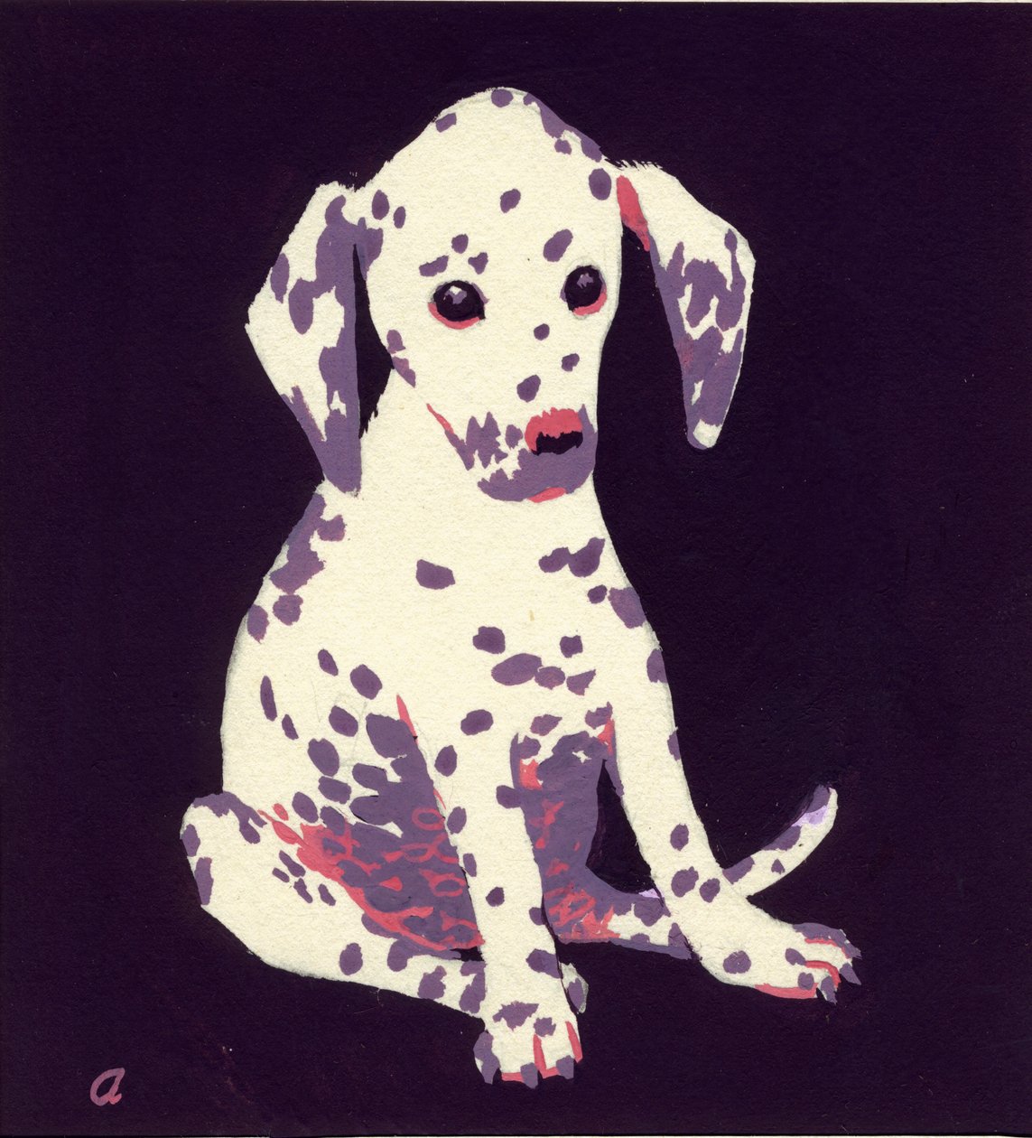 Dalmatian Puppy, 1950s by George Adamson: Fine art print