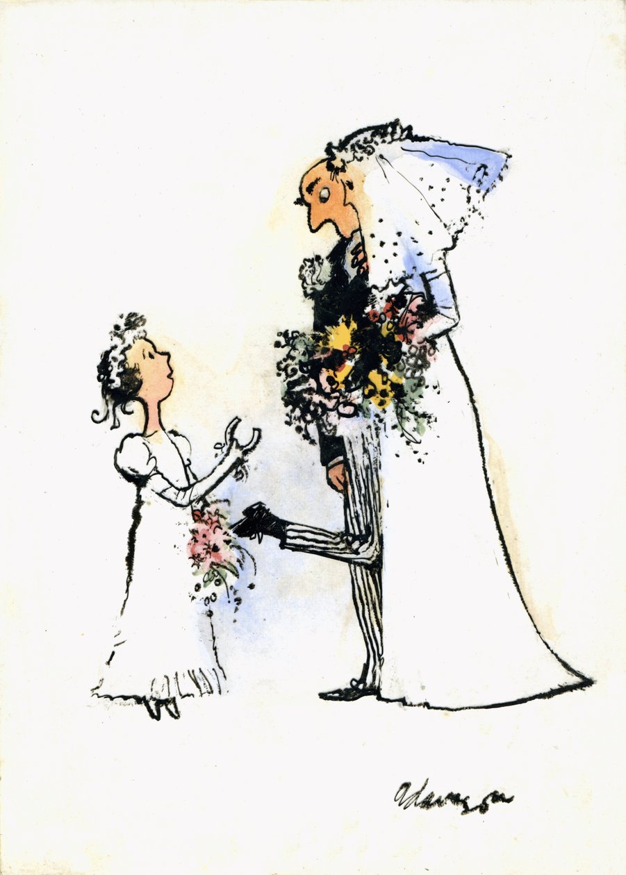 Wedding Horse-Shoe Heel by George Adamson: Fine art print