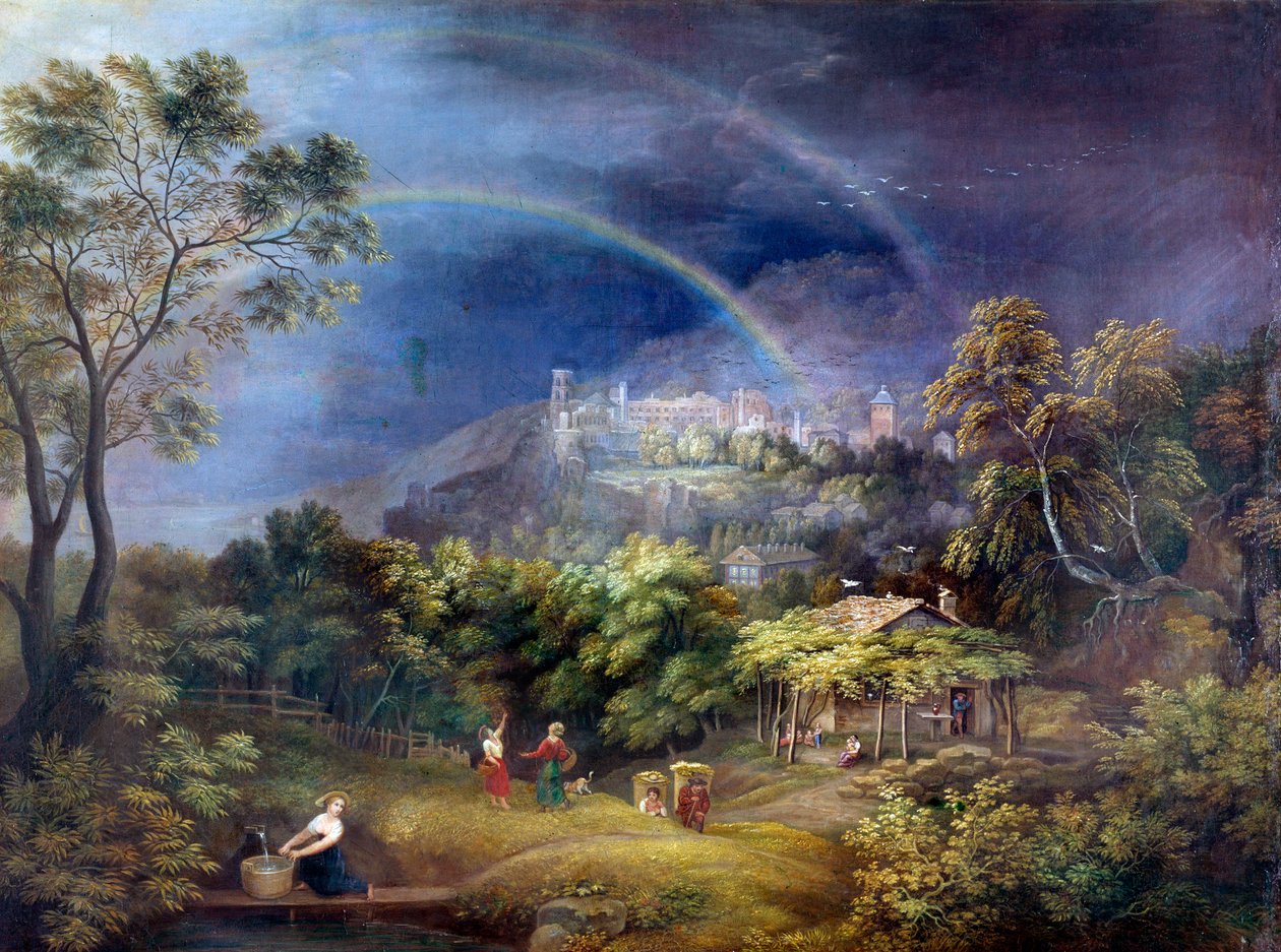 Heidelberg Castle by George Augustus Wallis