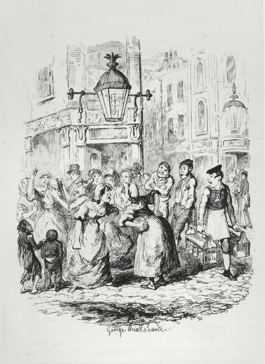 Seven Dials by George Cruikshank: Buy fine art print
