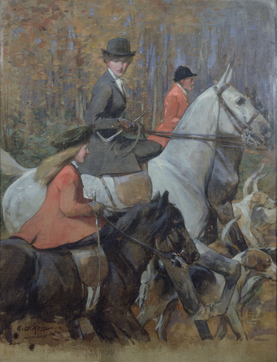 The Hunt by George Denholm Armour: Buy fine art print