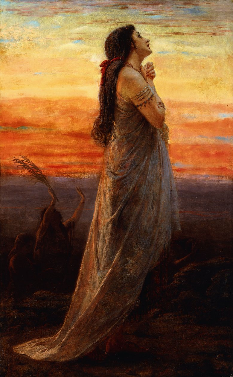The Lament of Jephthah's Daughter by George Elgar Hicks
