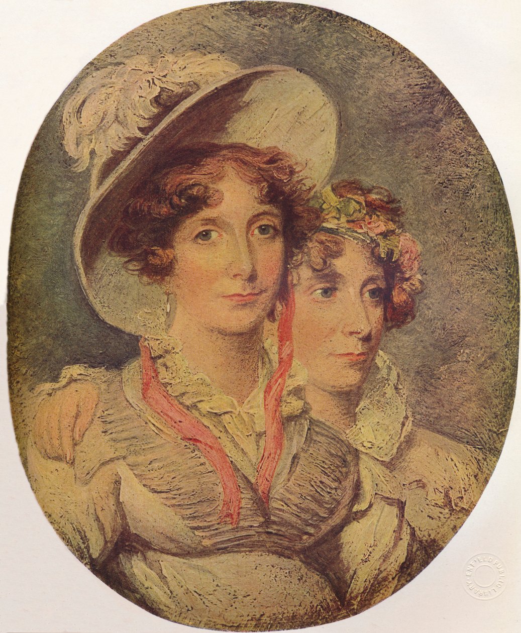 Princess Amelia of Brunswick and Her Daughter Princess Charlotte