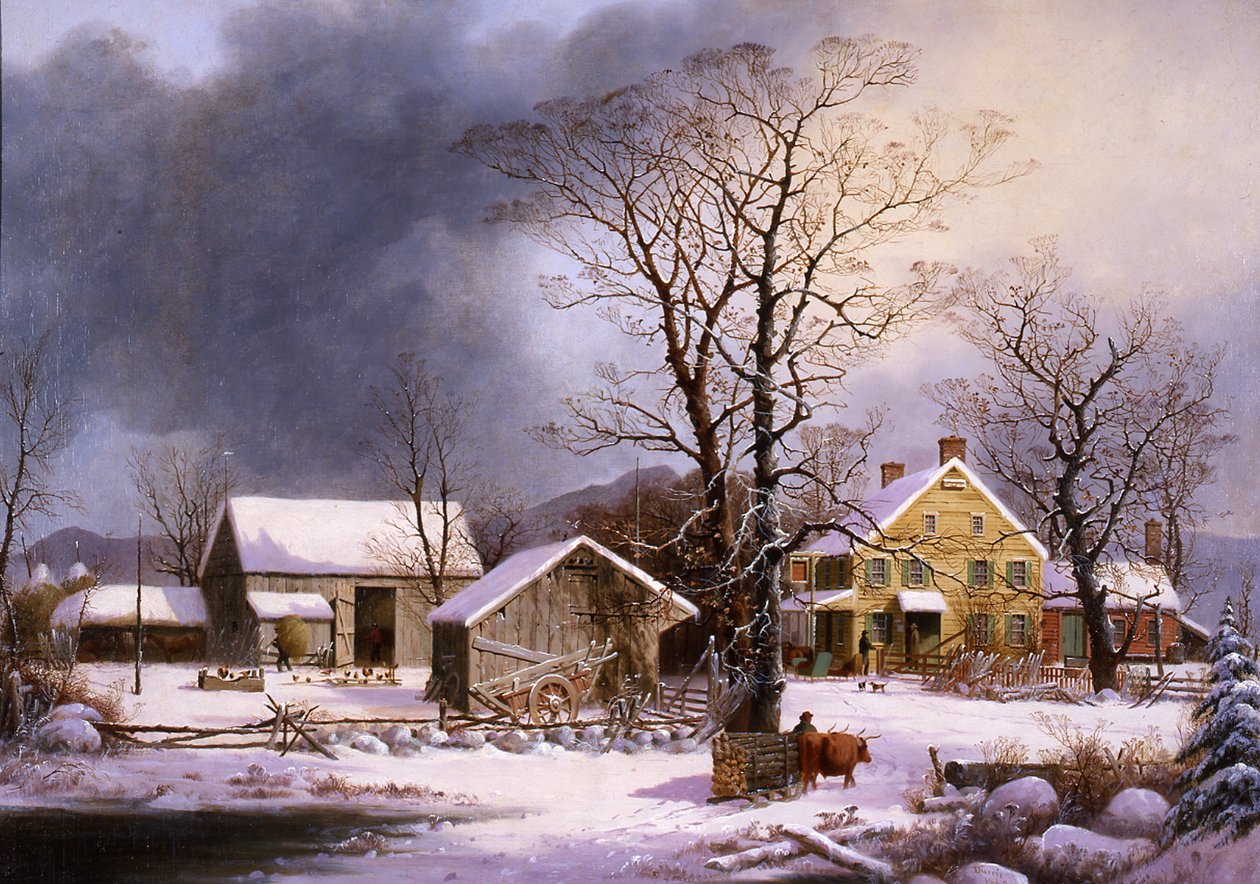 Winter in the Country by George Henry Durrie