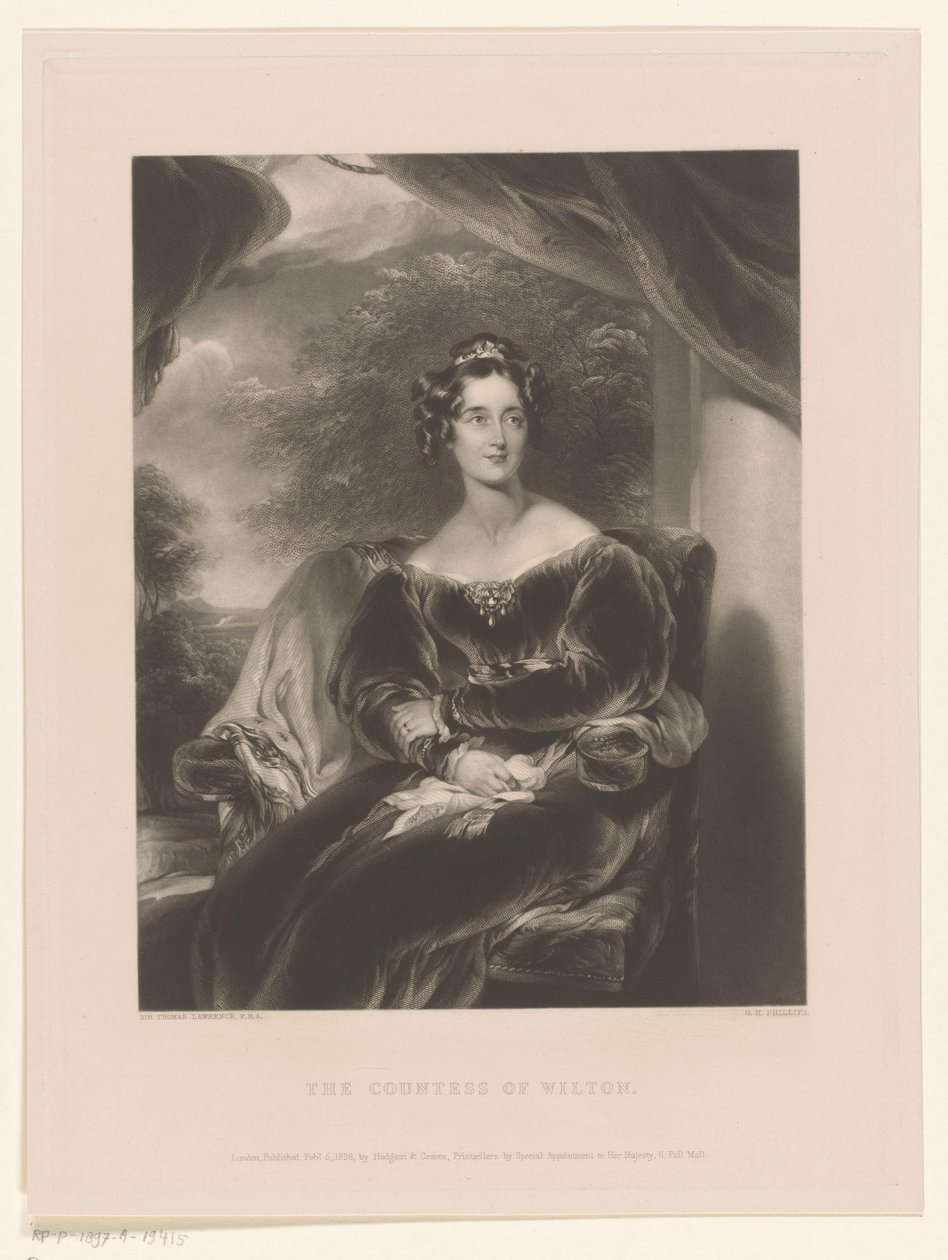 Portrait of Mary Margaret Stanley, The Countess of Wilton