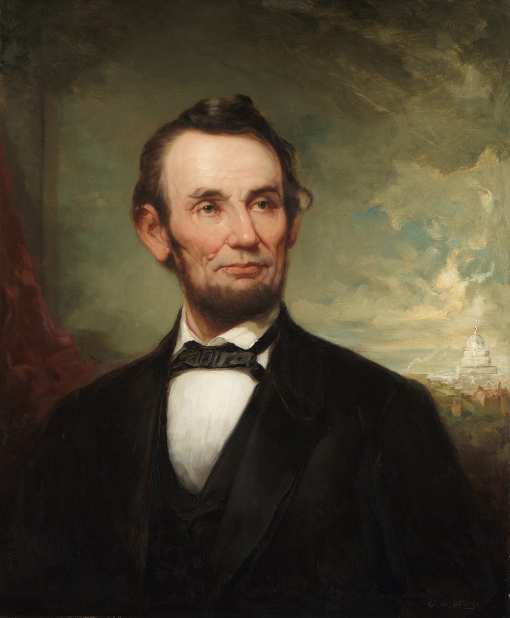 Abraham Lincoln by George Henry Story: Buy fine art print