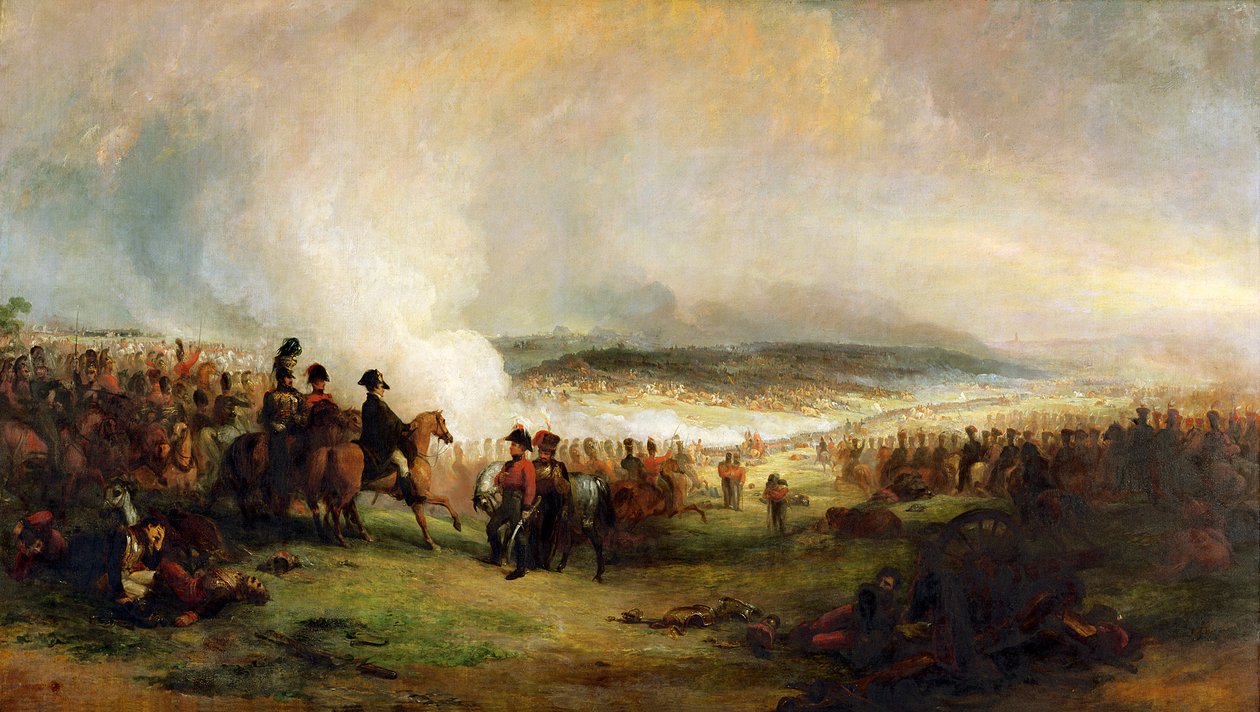 The Battle of Waterloo by George Jones: Buy fine art print