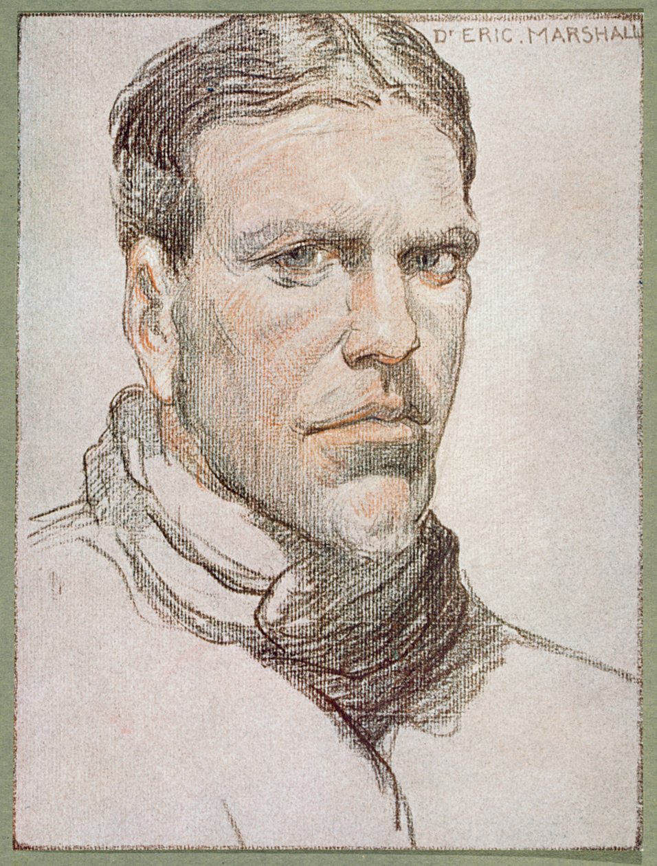 Portrait of Dr. Eric Marshall (1879-1963) from 'The Heart of the ...