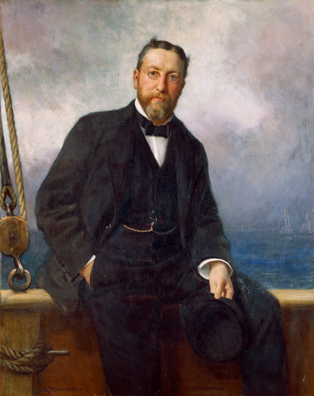 Peter Thellusson by George Percy Jacob Hood: Fine art print