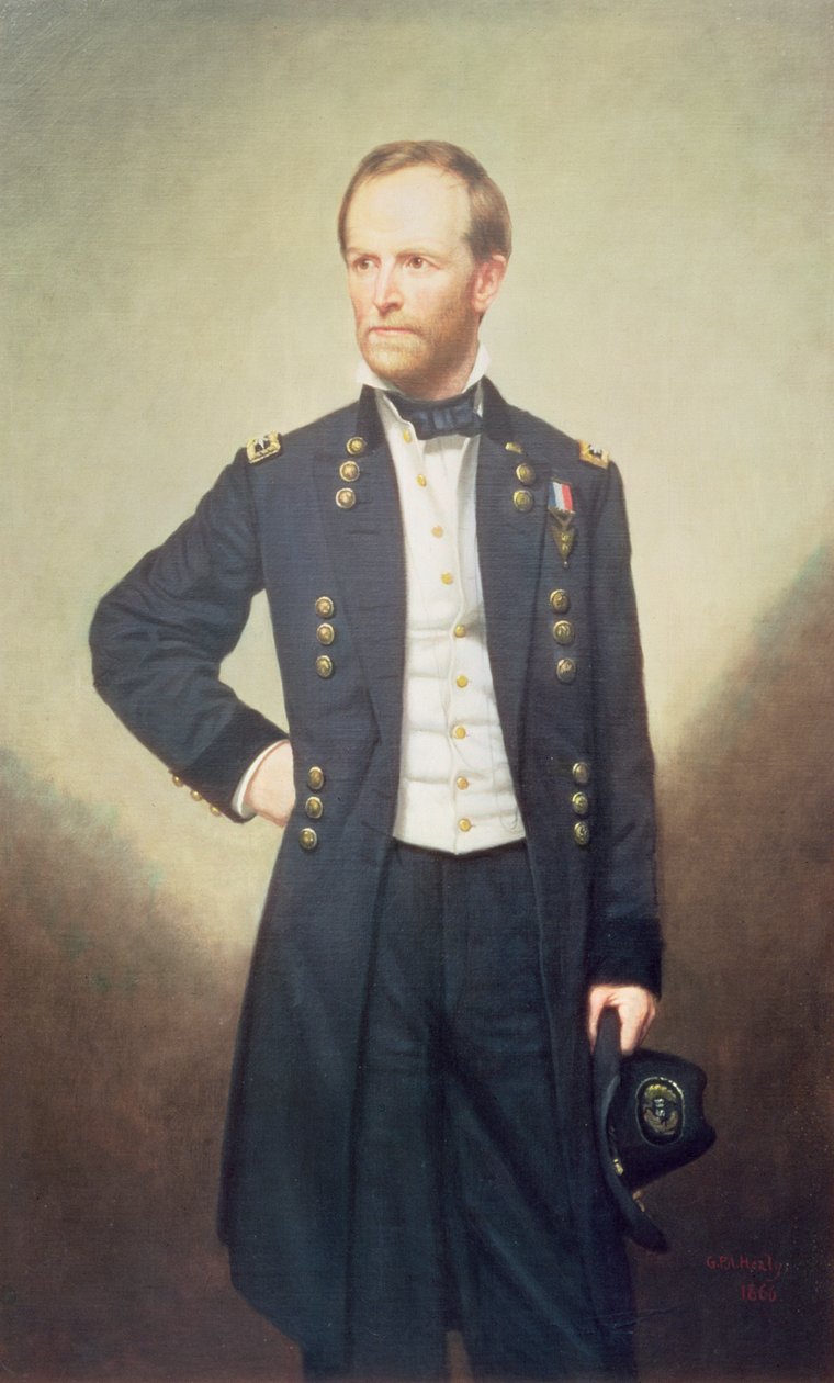 General William Sherman by George Peter Alexander Healy
