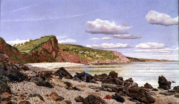 Babbacombe Bay by George Price Boyce: Buy fine art print