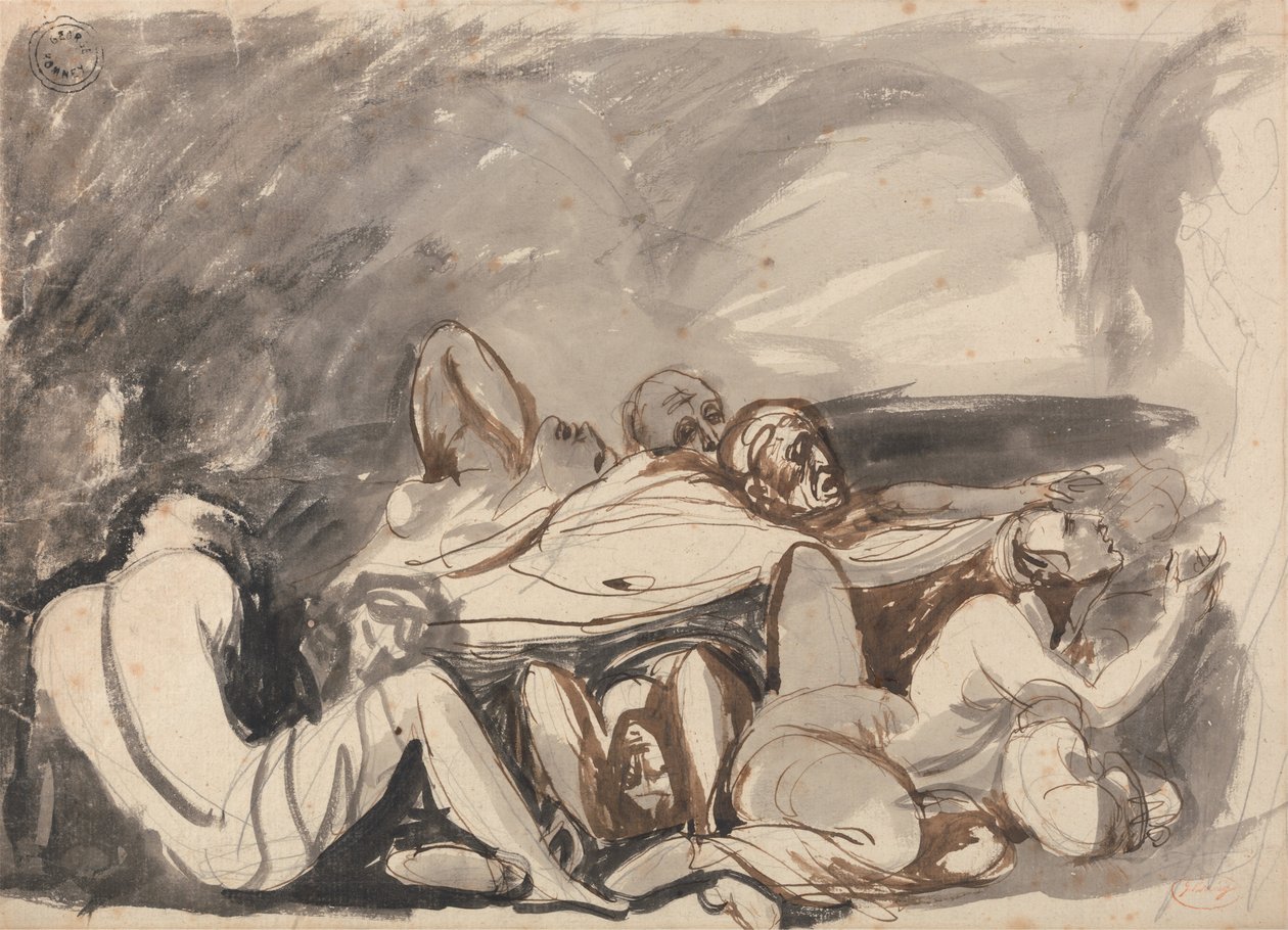 Prison Scene by George Romney: Buy fine art print