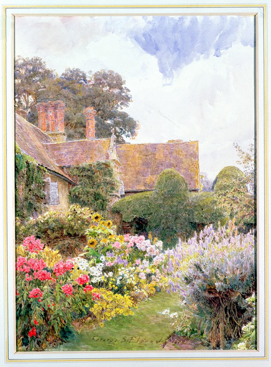 The Gardens of the Manor House, Cleeve Prior, Worcestershire