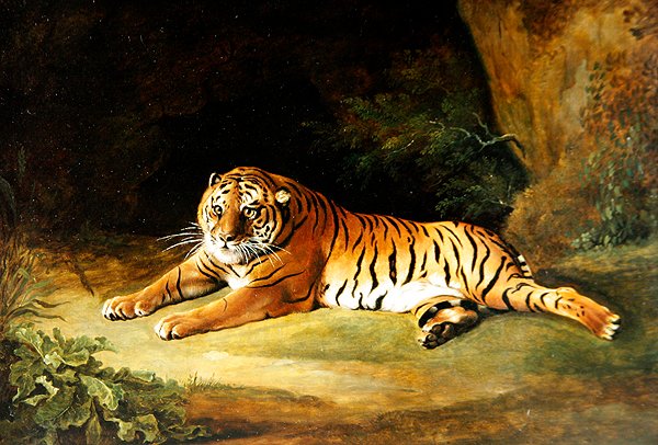 Tiger by George Stubbs: Highest-quality art reproduction