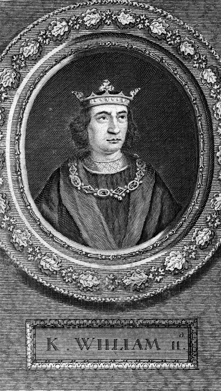 King William II by George Vertue: Premium art reproduction