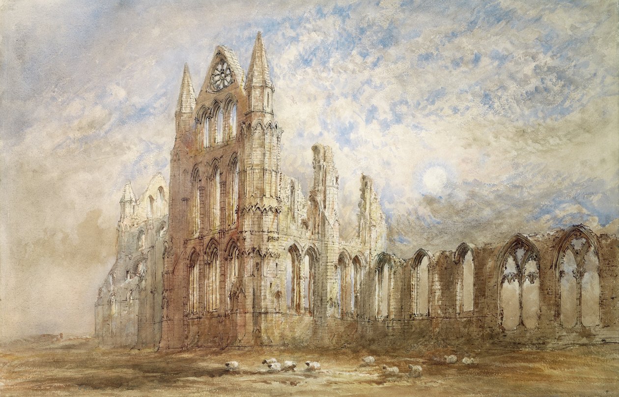 Whitby Abbey by George Weatherill: Buy fine art print