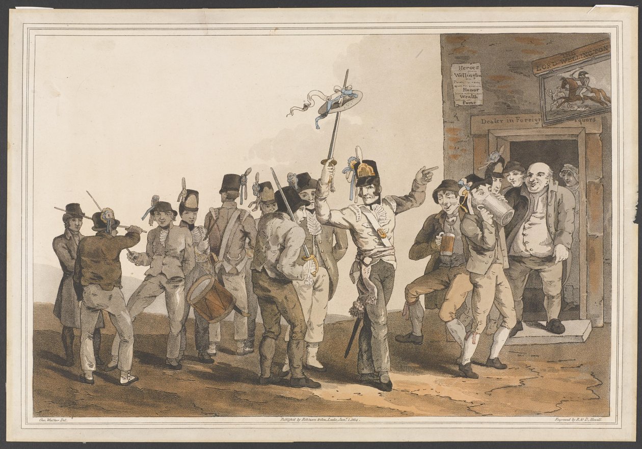 A Recruiting Sergeant of the 33rd Regiment of Foot, 1814