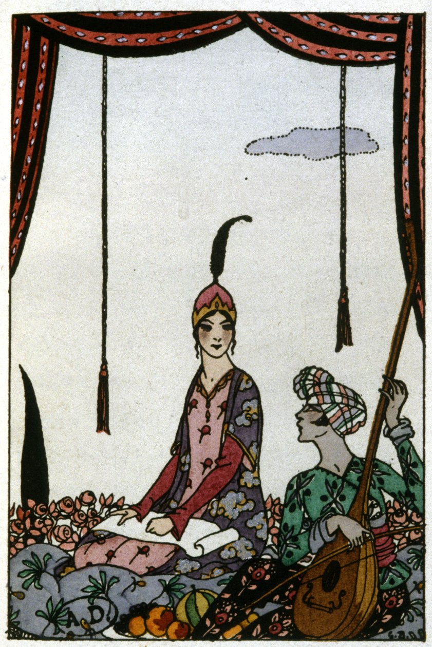 The Queen of Sheba, c. 1920 (illustration)