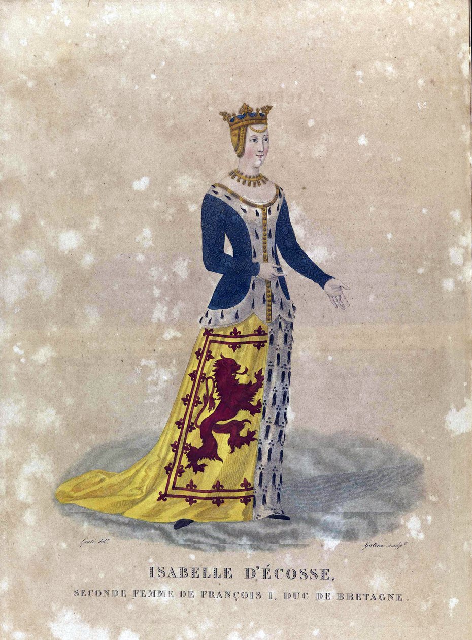 Isabelle Stuart by Georges Jacques Gatine: Fine art print