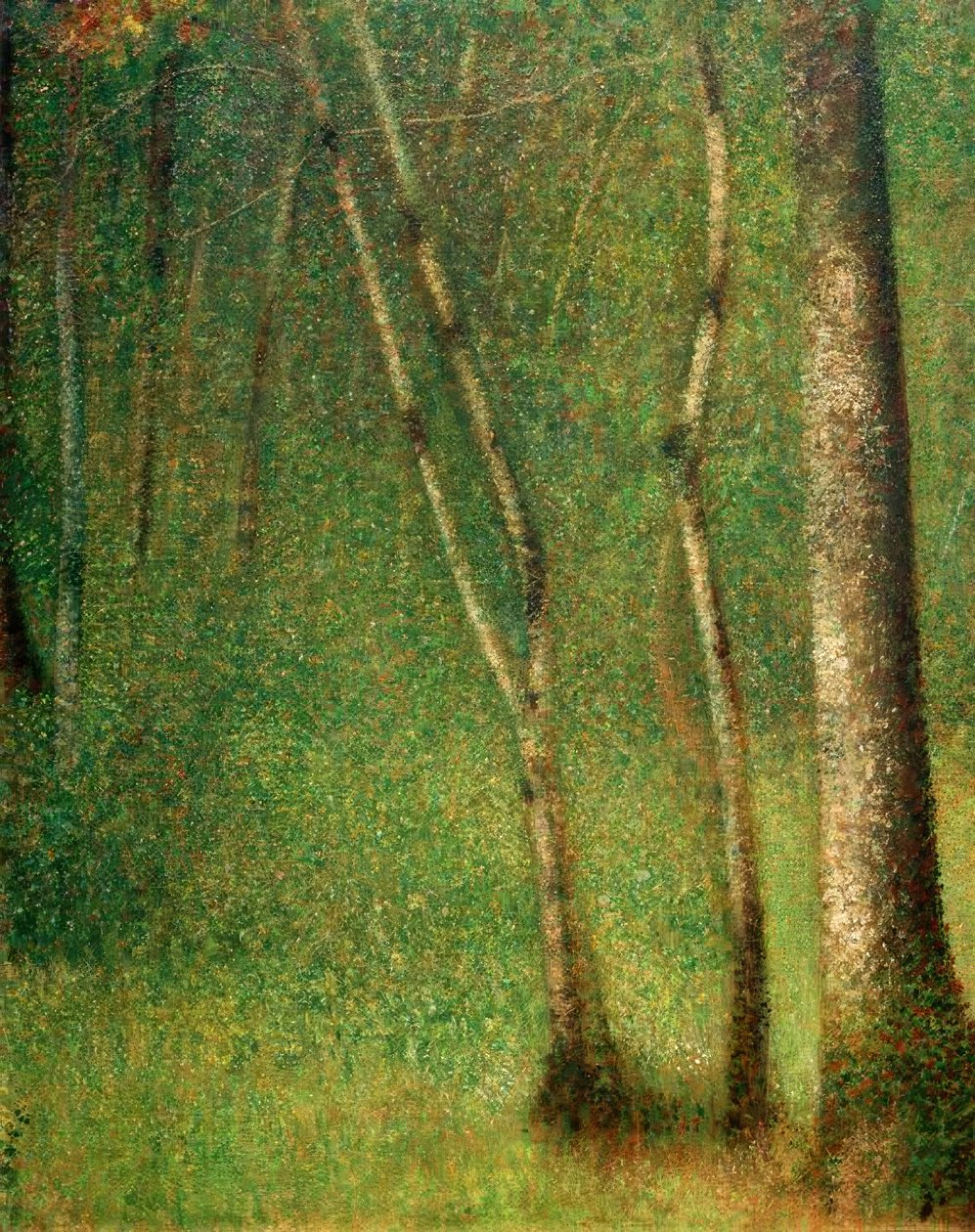 Forest in Pontaubert by Georges Seurat: Buy fine art print