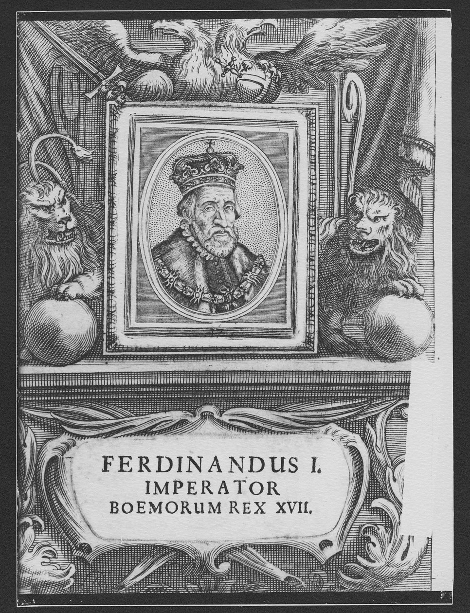 Emperor Ferdinand I, King of Bohemia by German School