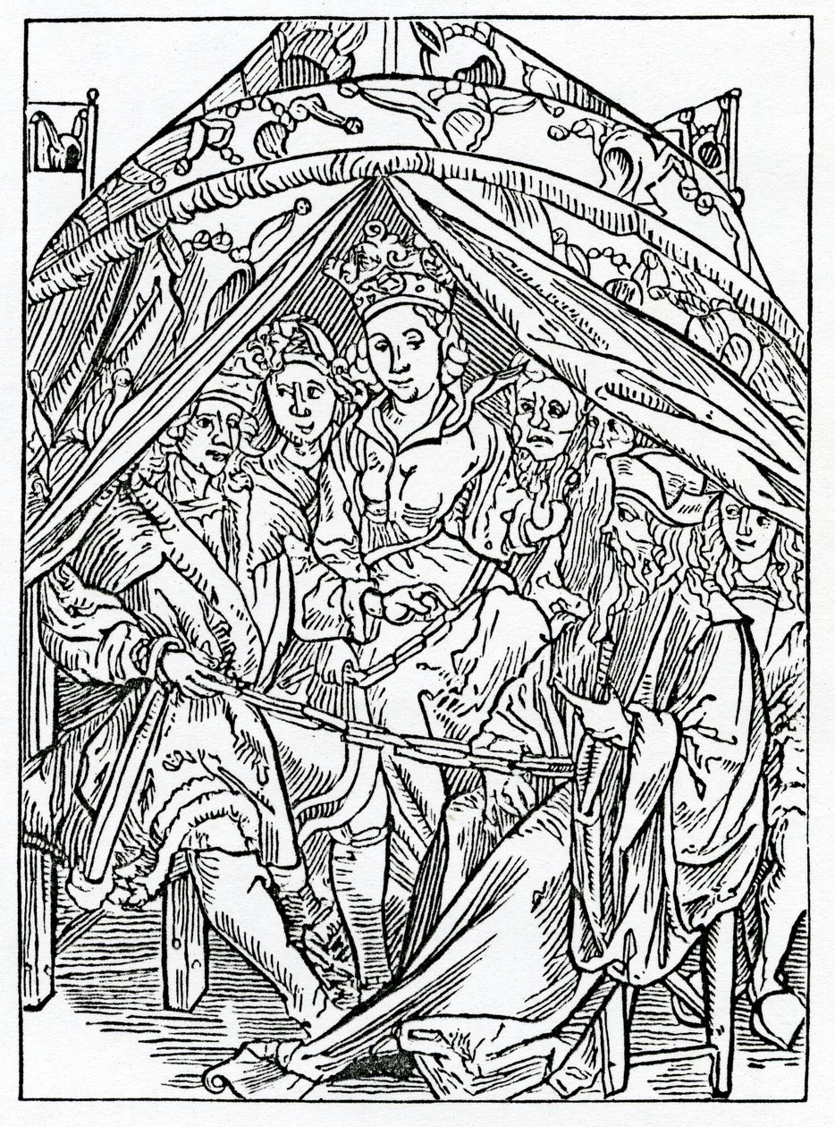 Of the Great Might and Power of Fools, Illustration from Alexander ...