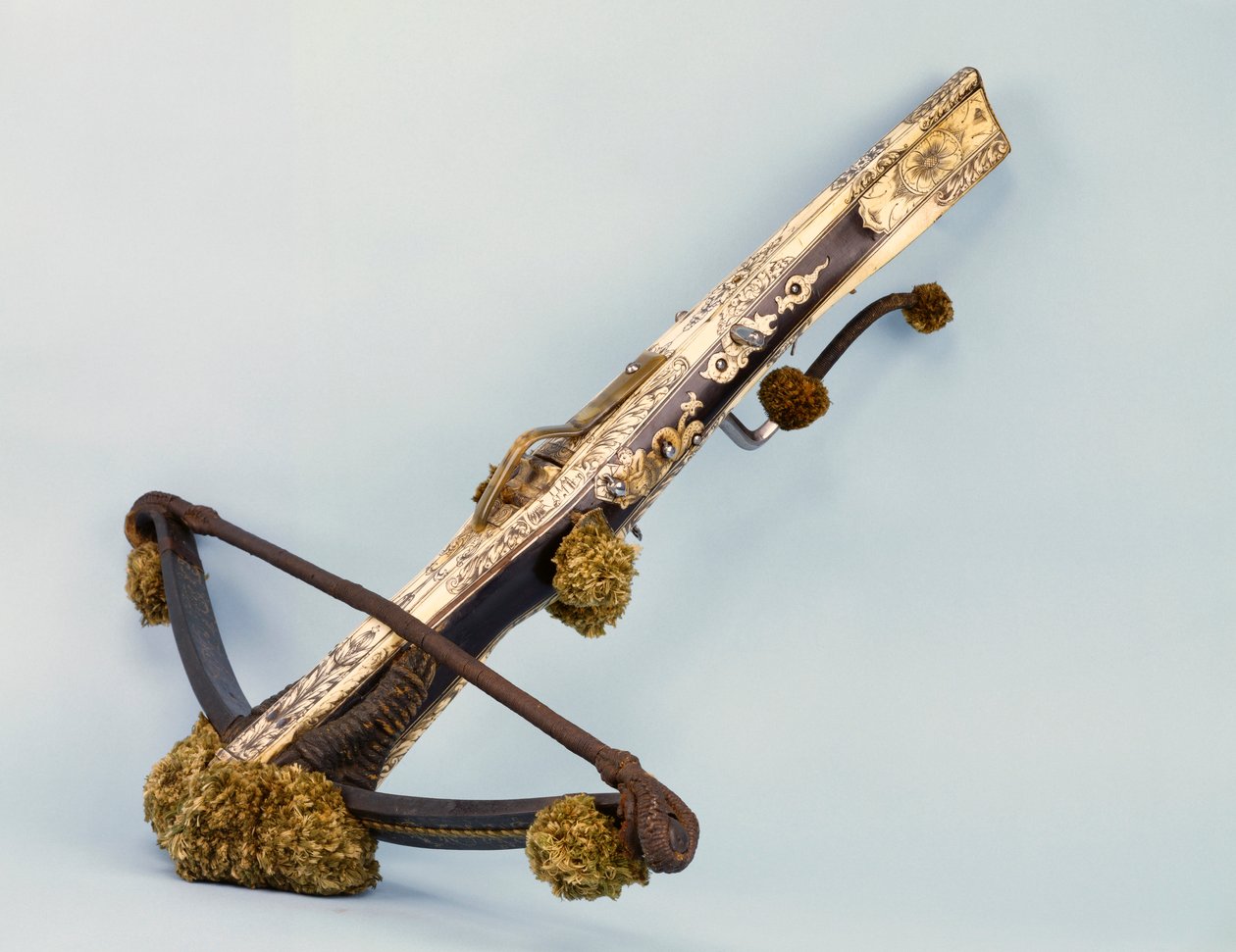A Fine German Crossbow, Late 16th Century by German School